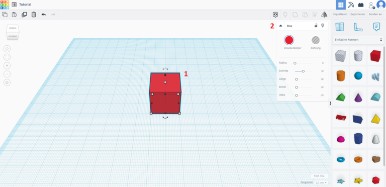TINKERCAD – 3D Druck Tutorials